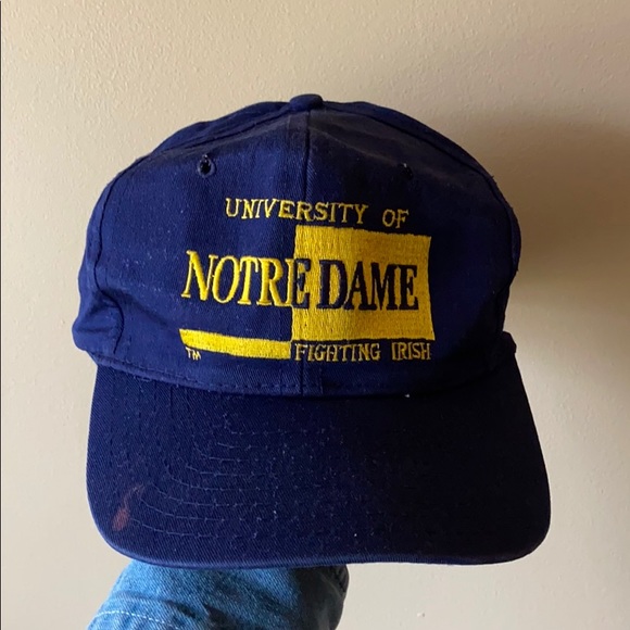 Accessories | Vintage Notre Dame Snapback | Poshmark
